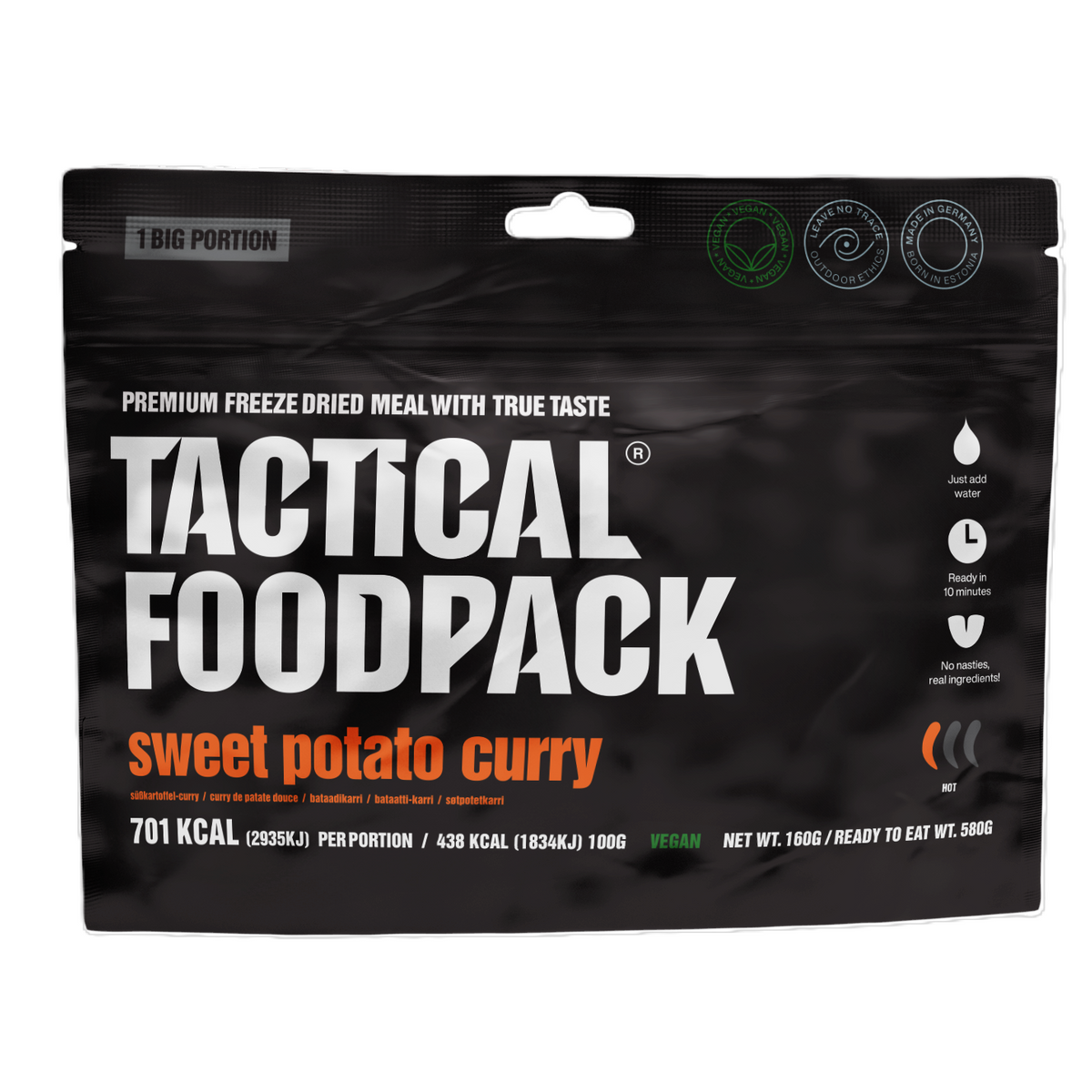 Tactical Foodpack - Süßkartoffel-Curry, 701 kcal – GearFreak.de